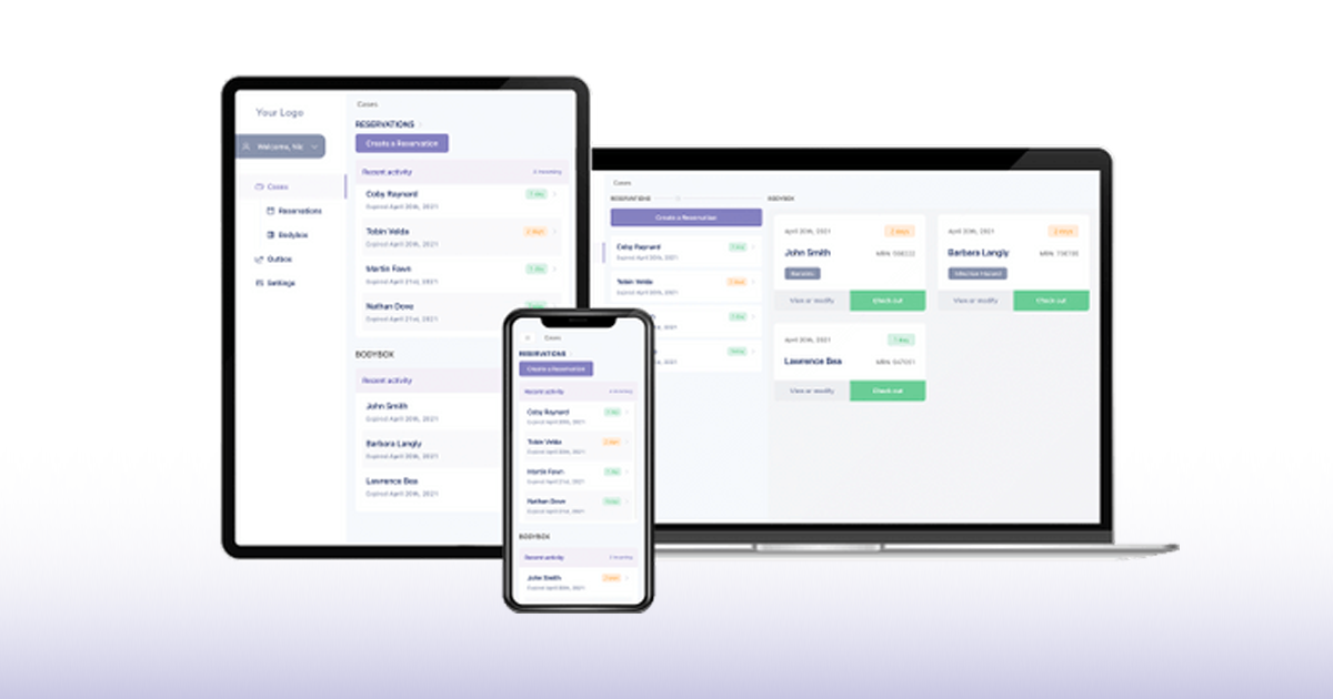 MorgueBoard™ | Decedent Tracking & Morgue Management